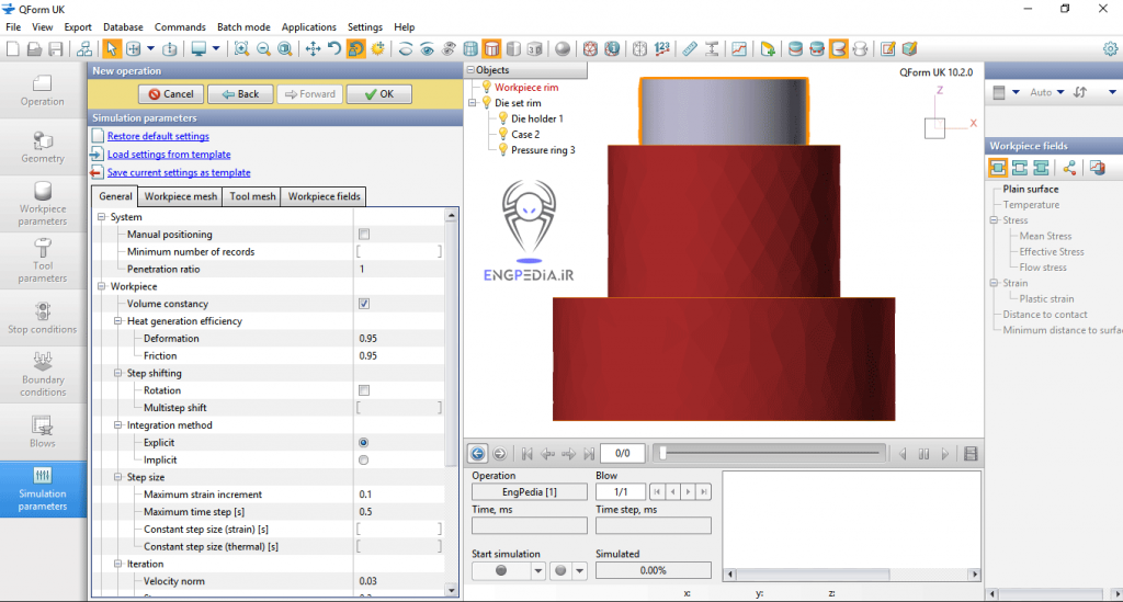 نرم افزار QForm 3D 2022 شکل دهی فلزات - دانشنامه تخصصی مهندسی ایران