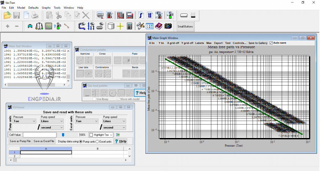 نرم افزار VacTran طراحی سیستم های خلاء - دانشنامه تخصصی مهندسی ایران