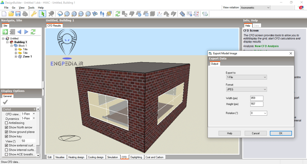 نرم افزار DesignBuilder v7.3 2024 شبیه‌سازی و تحلیل انرژی ساختمان - دانشنامه تخصصی مهندسی ایران