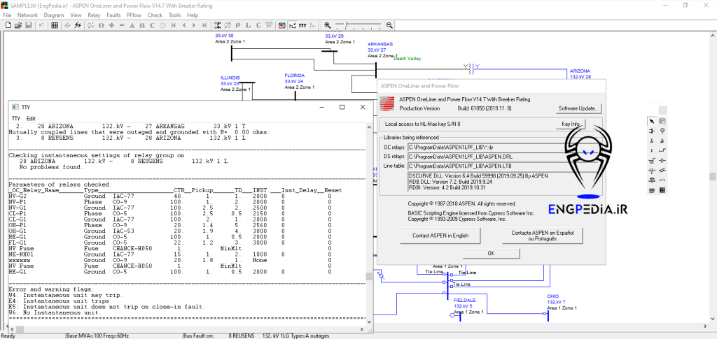 نرم افزار ASPEN Oneliner 14.7 مدلسازی و تحلیل رله - دانشنامه تخصصی ...