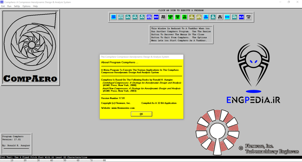 نرم افزار CompAero 2024 طراحی و تحلیل آئرودینامیکی کمپرسورهای محوری ...