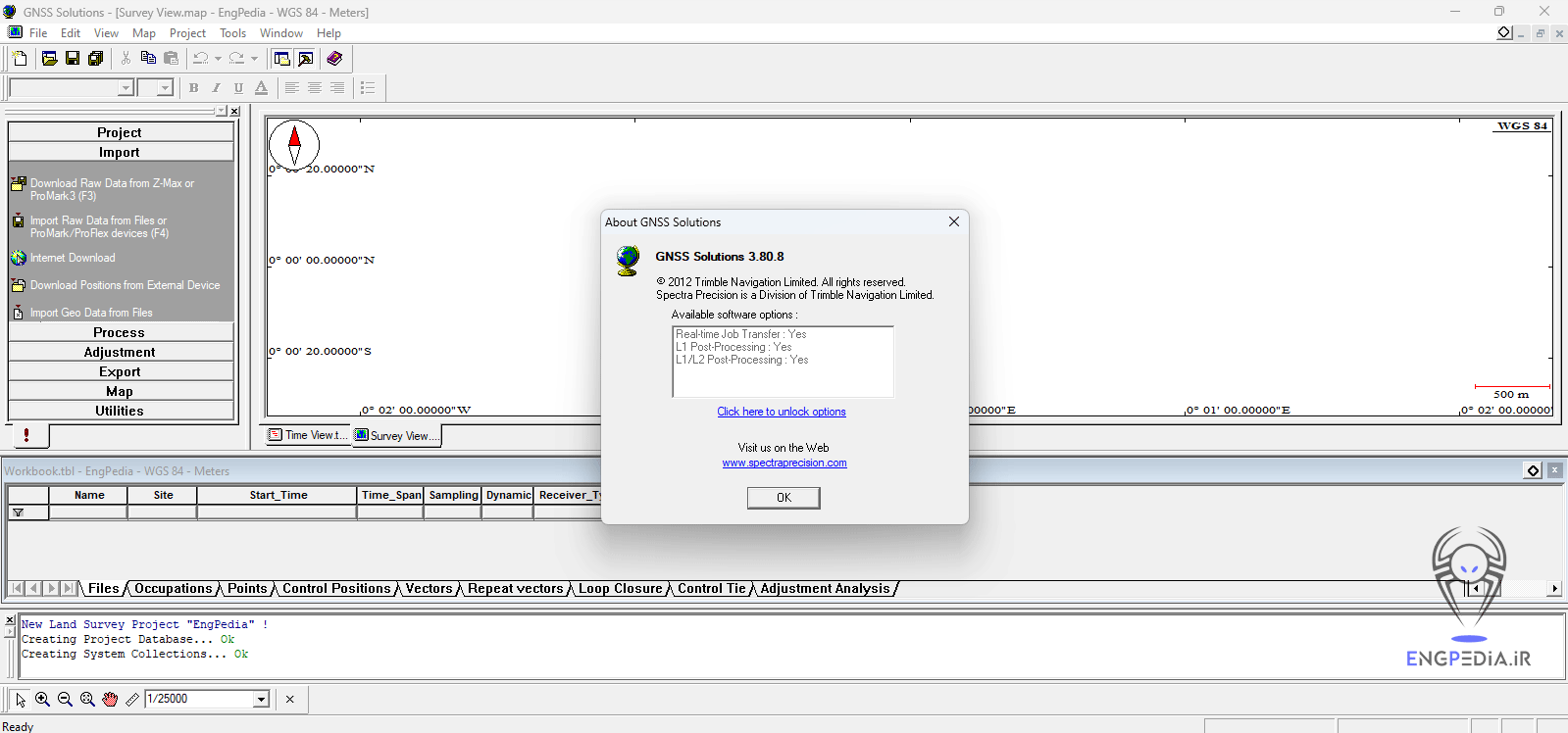 نرم افزار GNSS Solutions 3.80 پردازش داده‌های GNSS | Engpedia