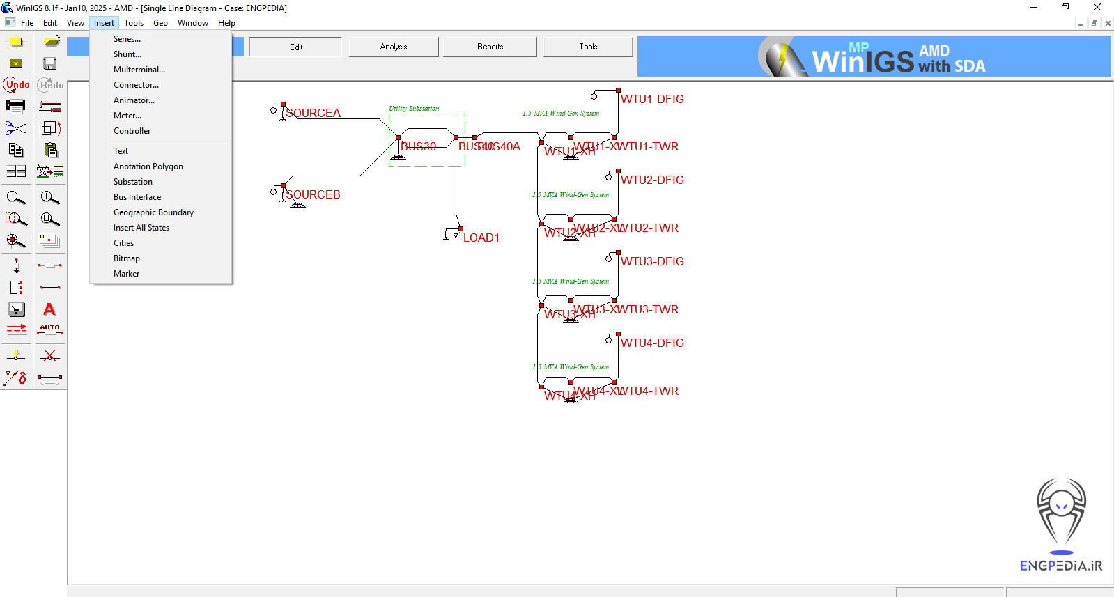 نرم افزار WinIGS 8.1f 2024 طراحی و تحلیل سیستم‌های ارتینگ - دانشنامه تخصصی مهندسی ایران