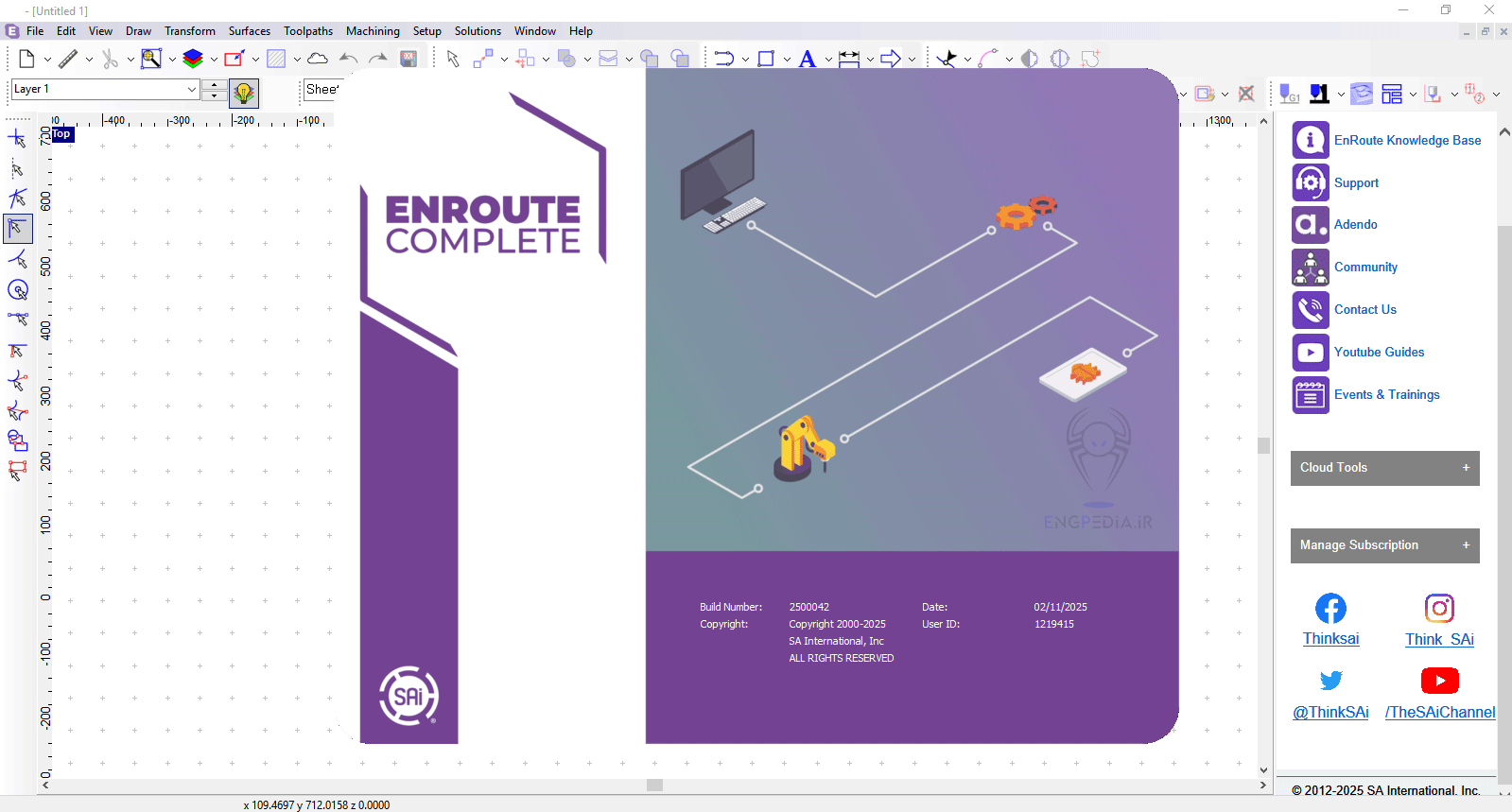 EnRoute 2025 مجموعه کامل CAD/CAM در تابلوسازی | Engpedia