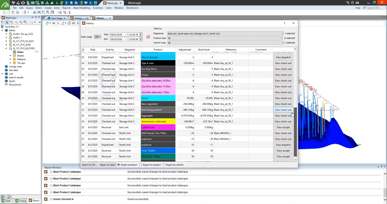 Maptek BlastLogic 2025.1.1 طراحی و بهینه‌سازی انفجار معادن | Engpedia