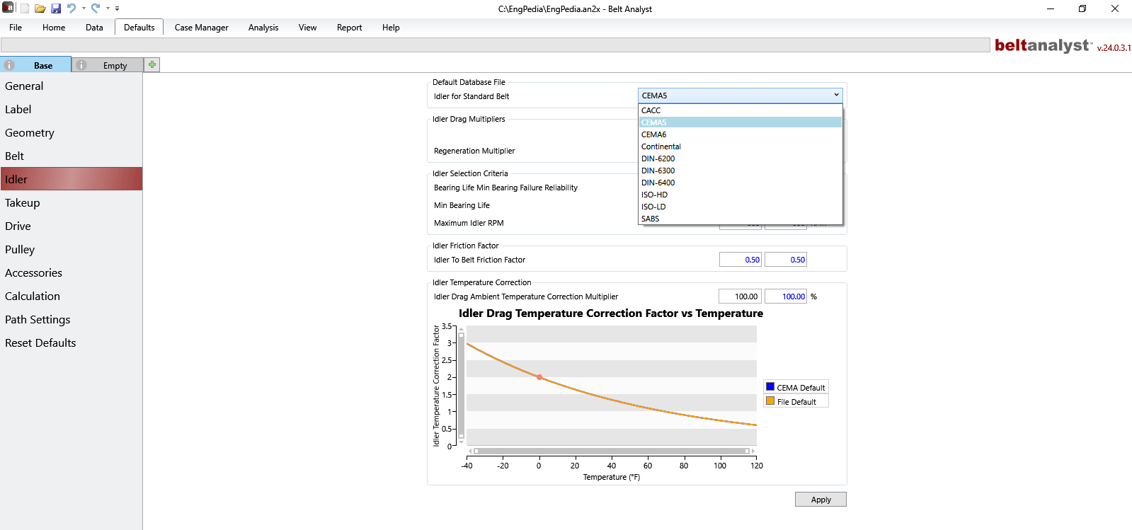 Belt Analyst 24.03 طراحی سیستم نوار نقاله صنعتی | Engpedia