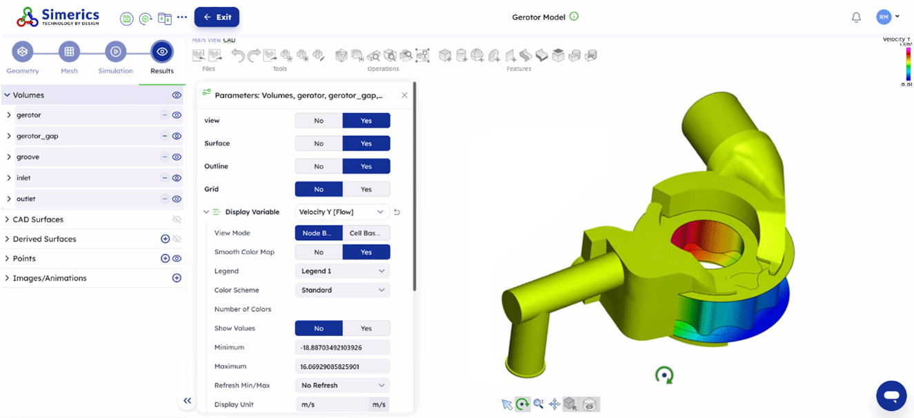 Simerics-MP 6 طراحی و بهینه سازی توربوماشین‌ها | Engpedia